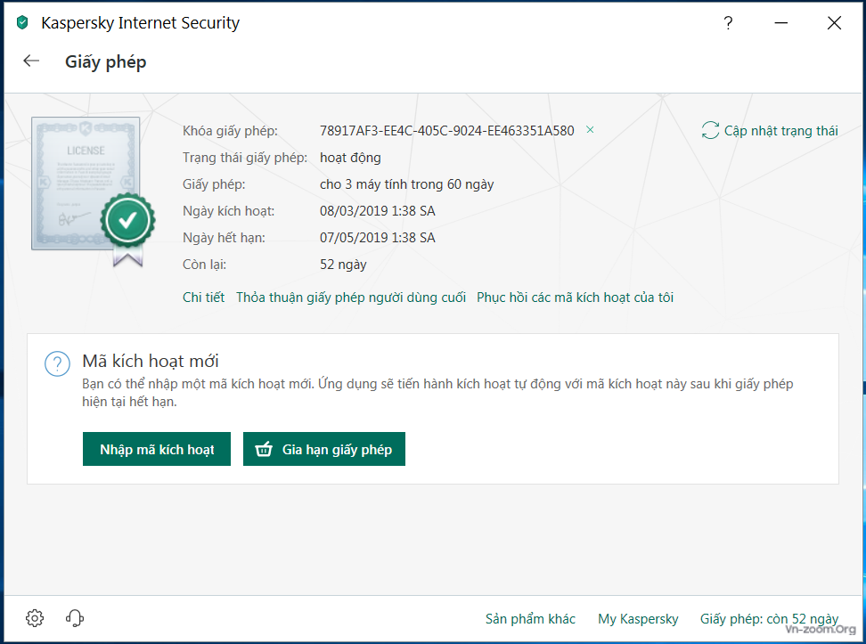 [SHARE KEY] - KASPERSKY (KAV, KIS, KTS, KSOS) 60, 90, 180, 365, 570 ...