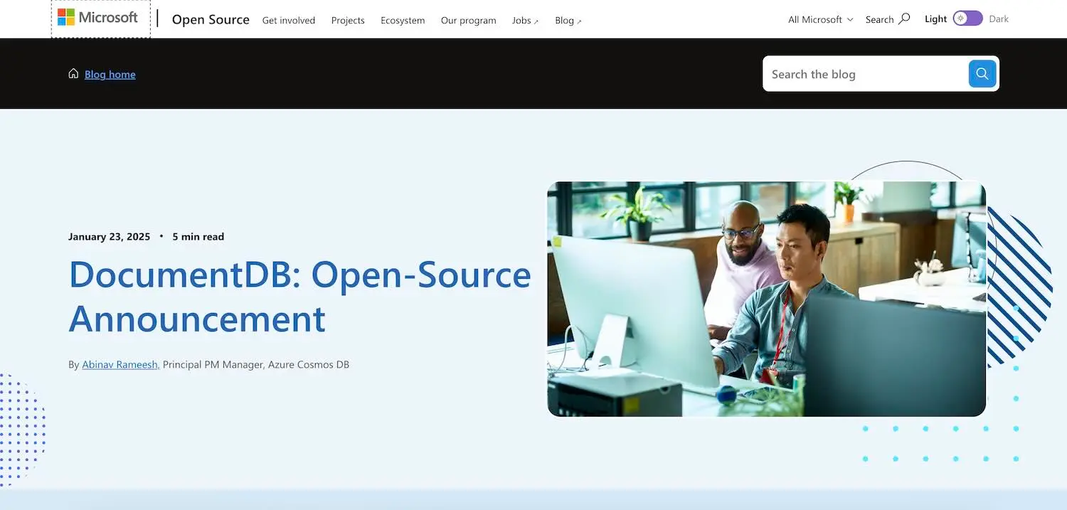 Microsoft DocumentDB chính thức gia nhập Linux Foundation, thúc đẩy hệ sinh thái cơ sở dữ liệu ...